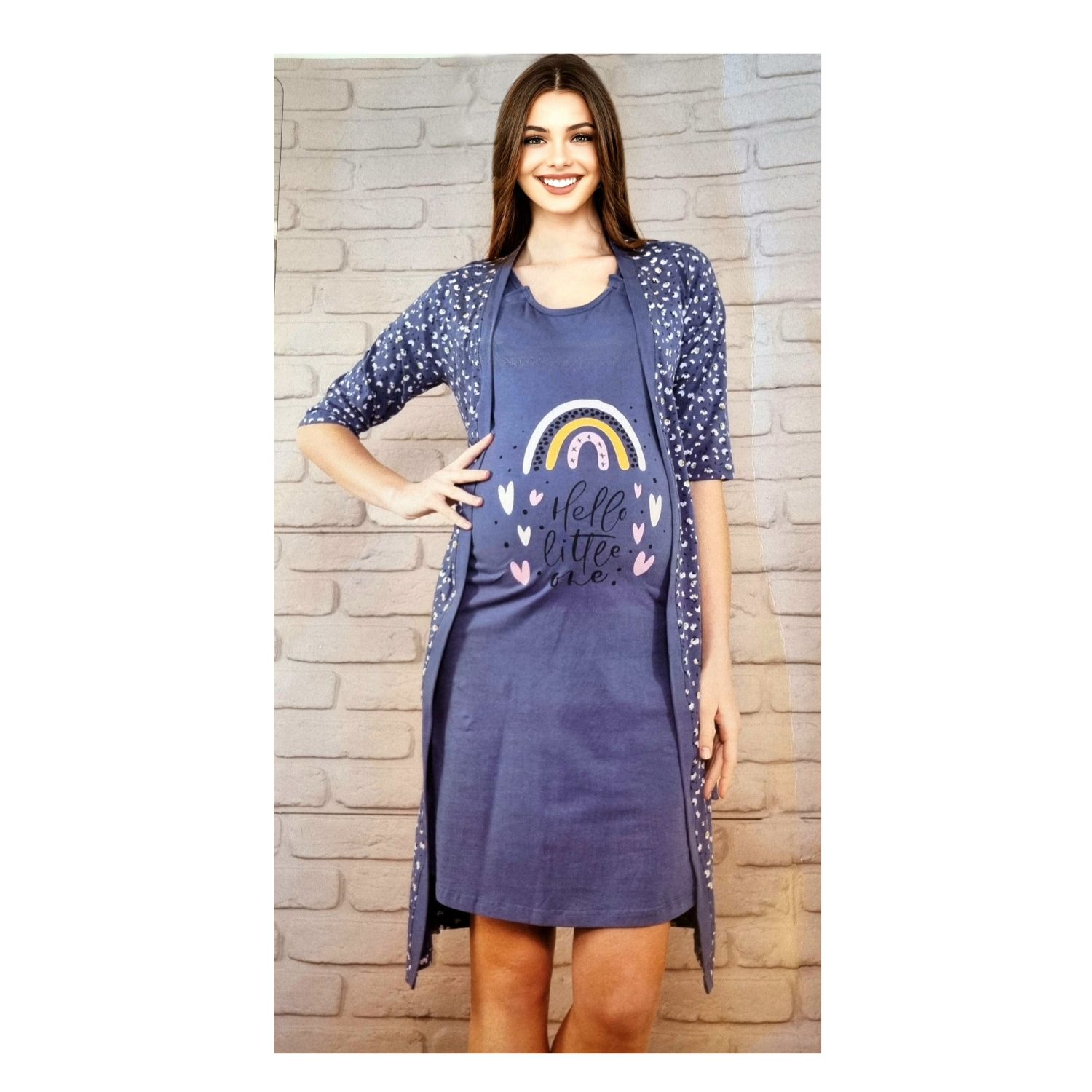 Komplet spavaćica i ogrtač 02